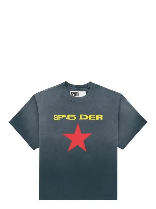 SP5DER Five Point T-shirt - Black