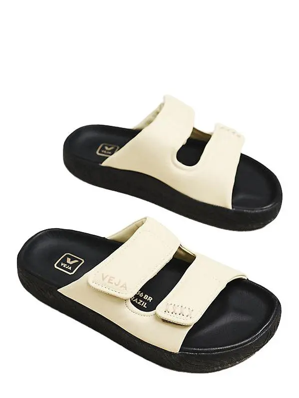 VEJA Etna Bold Slide Sandals - Cashew