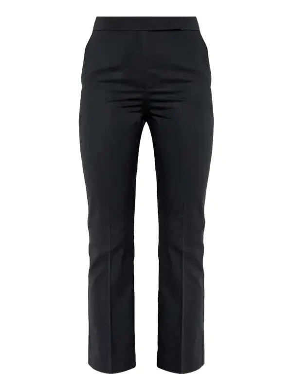 Max Mara Cropped Trousers - Black