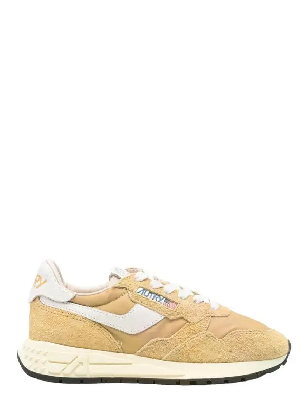 AUTRY Reelwind Panelled Sneakers - Yellow