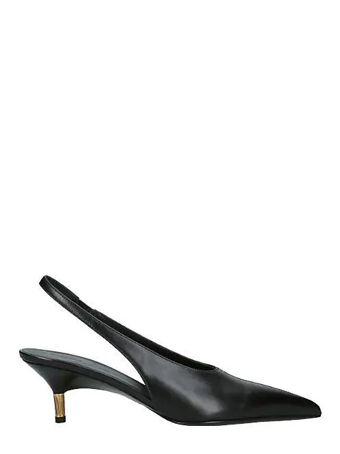 Khaite Bella 55 Leather Pumps - Black