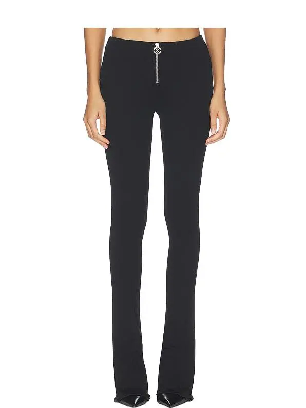 Off-White Slim Ponte Pant - Black