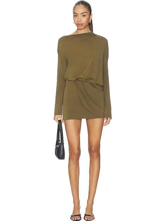 EAVES Desi Mini Dress - Olive