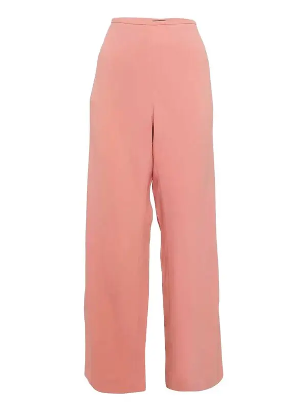 Emporio Armani High-waist Trousers - Pink