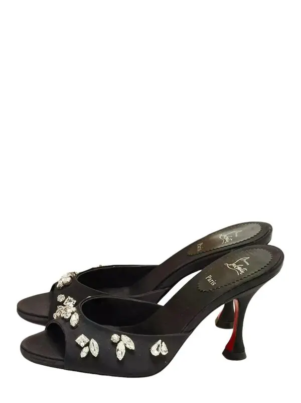 CHRISTIAN LOUBOUTIN Degraqueen Mules - Black