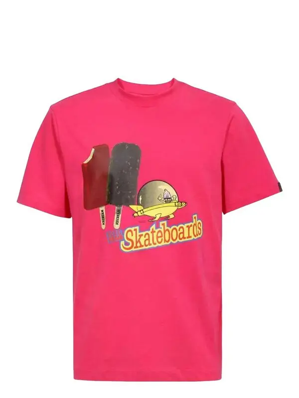ICECREAM Cotton T-shirt - Pink