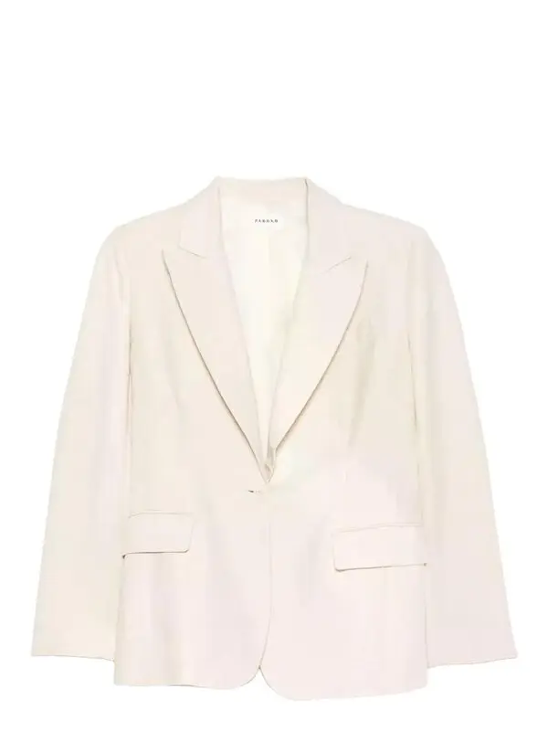 P.a.r.o.s.h Single-breasted Blazer - Neutrals
