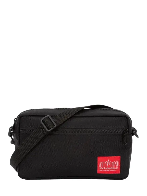 MANHATTAN PORTAGE Jogger Crossbody Bag - Black