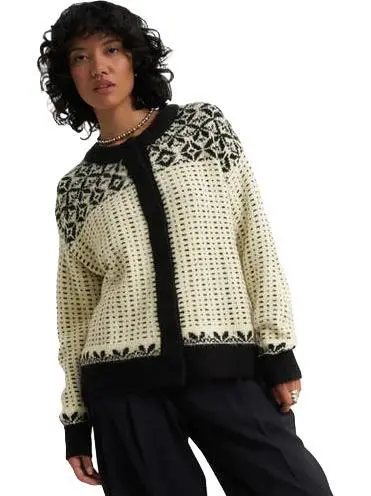 Callahan Oversized Maeve Cardigan - Black