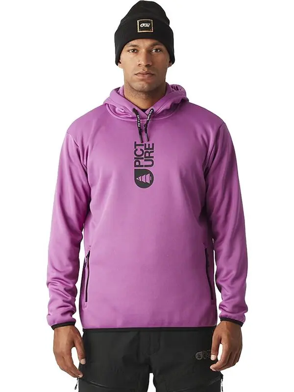 PICTURE ORGANIC Park Tech Fleece Hoodie - Bright Magenta