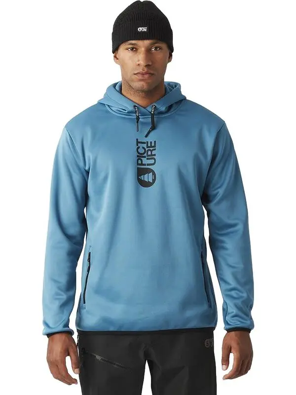 PICTURE ORGANIC Park Tech Fleece Hoodie - Serenity Blue