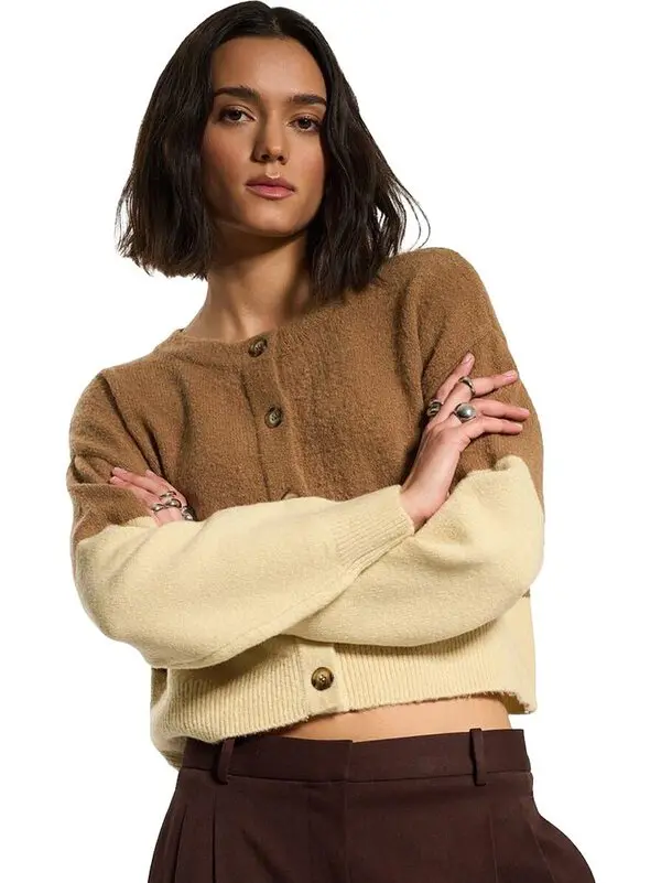 Callahan Fiona Cardigan - Raw Umber