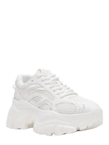 Steve Madden Ripper Platform Sneakers - White