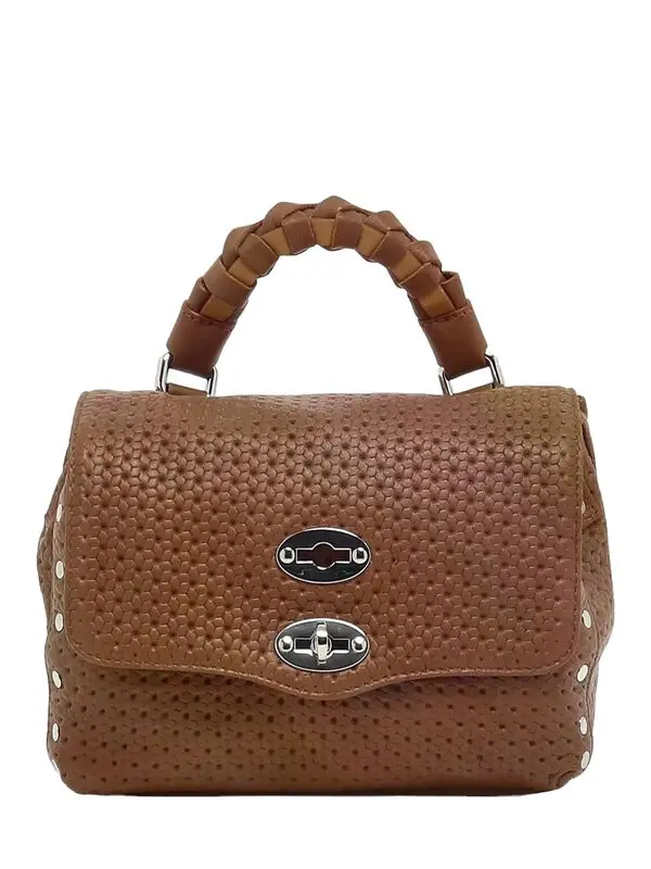ZANELLATO Mini Postina Tote - Brown