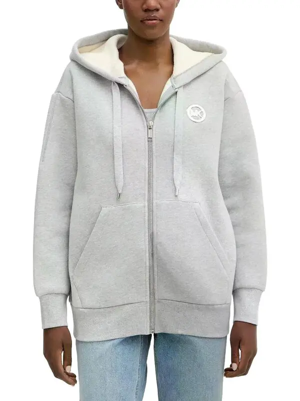 Michael Kors Zip-up Hoodie - Grey