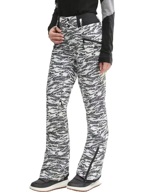Burton Animal-pattern Ski Pants - White