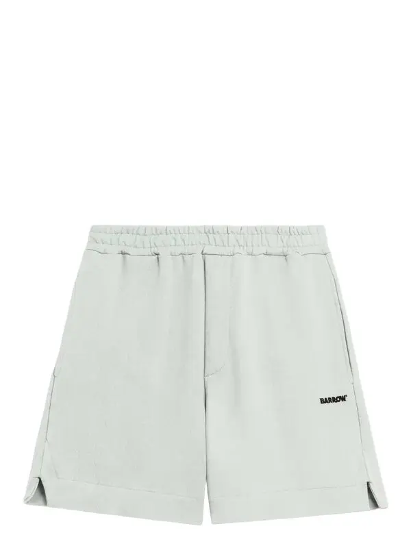 BARROW Logo Shorts - White