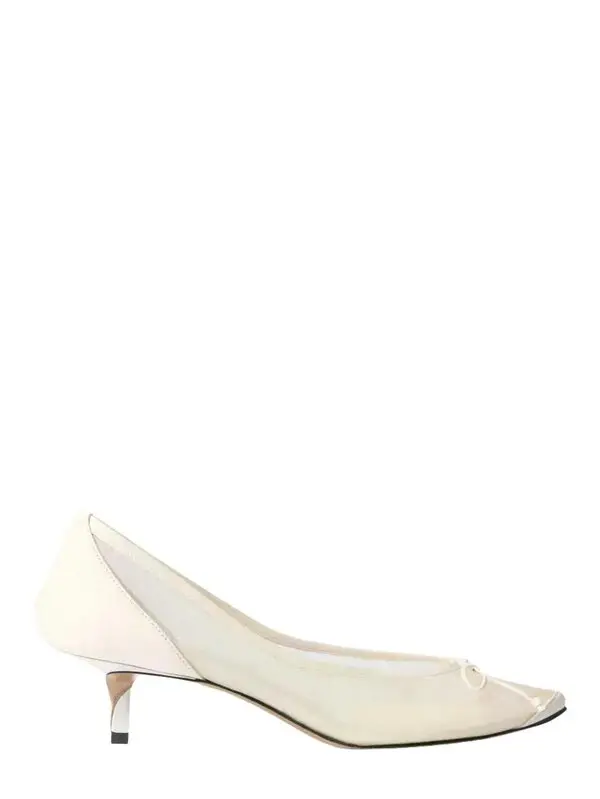 Jacquemus Tourni Heeled Pumps - White