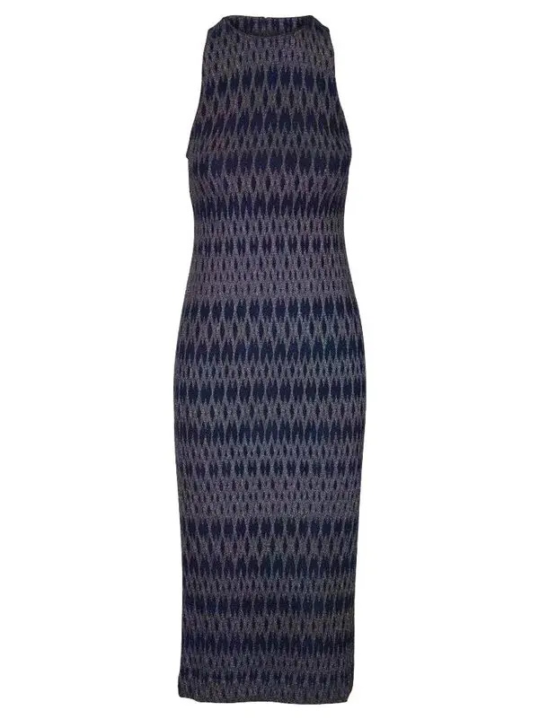 Missoni Sleeveless Midi Dress - Blue
