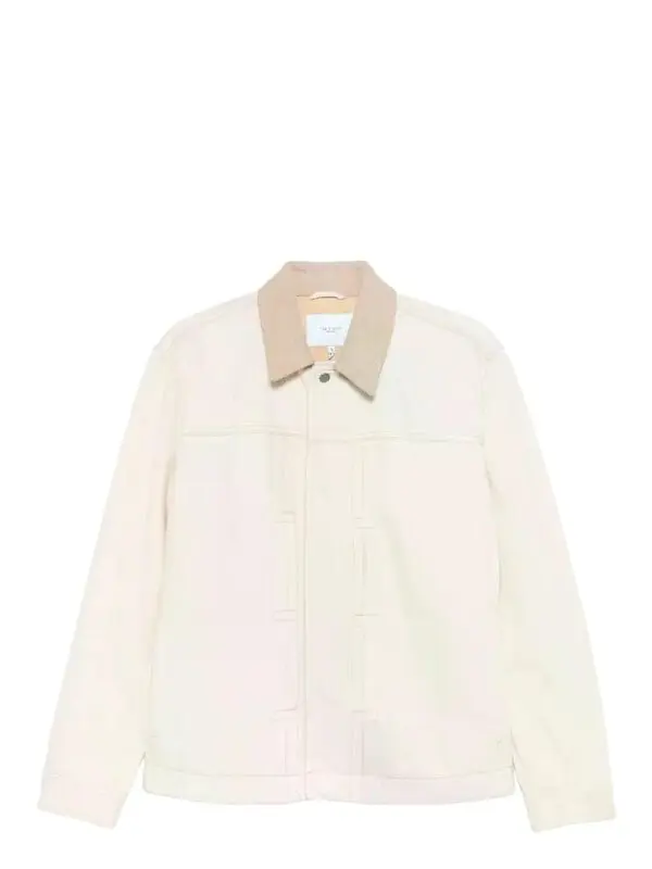 Rag & Bone Tonal Collar Denim Jacket - Neutrals
