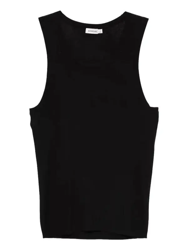 Simkhai Sleeveless Top - Black