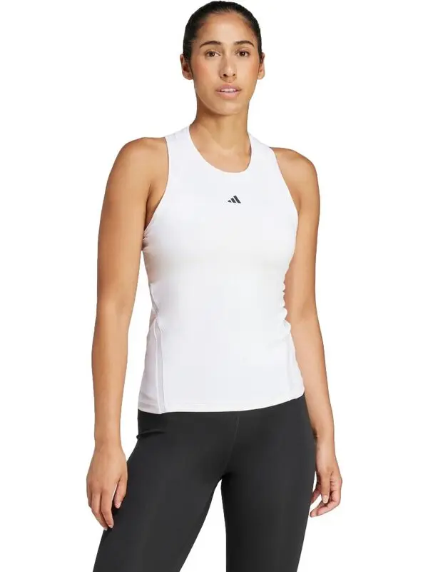 Adidas Designed-for-training Slim Fit Tank Top - White