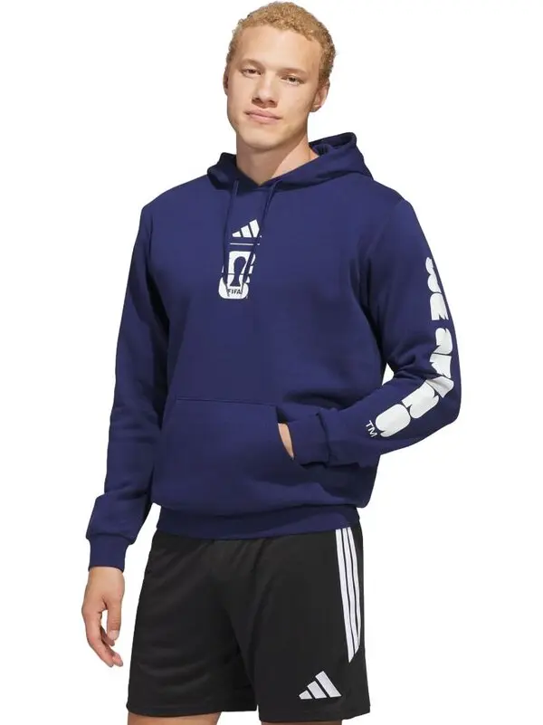 Adidas World Cup 26 Usa Graphic Hoodie - Dark Blue