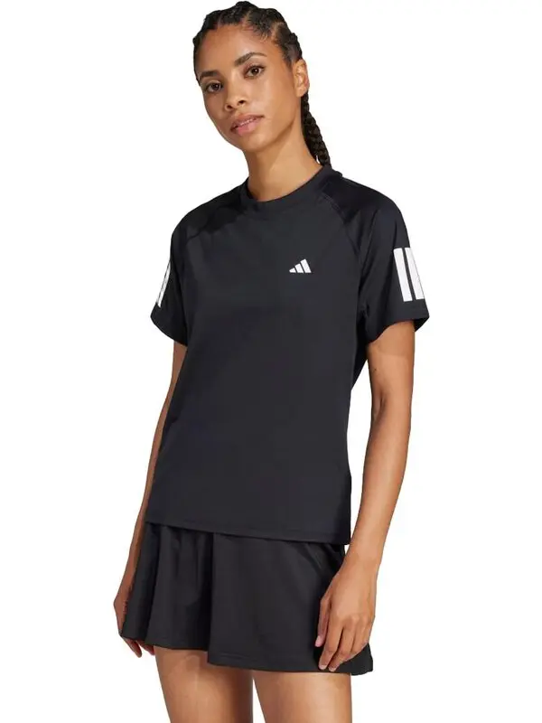 Adidas Club 3-stripes Tennis Climacool Tee - Black