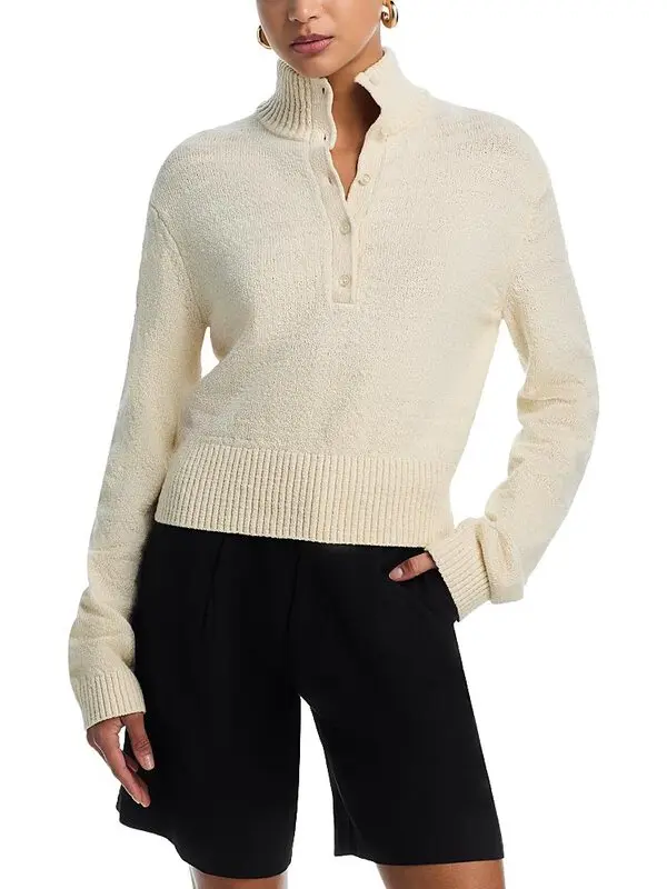 Helmut Lang Turtleneck Sweater - Natural