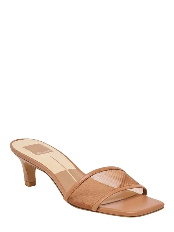 Dolce Vita Rexa Mesh Sandals - Caramel Mesh