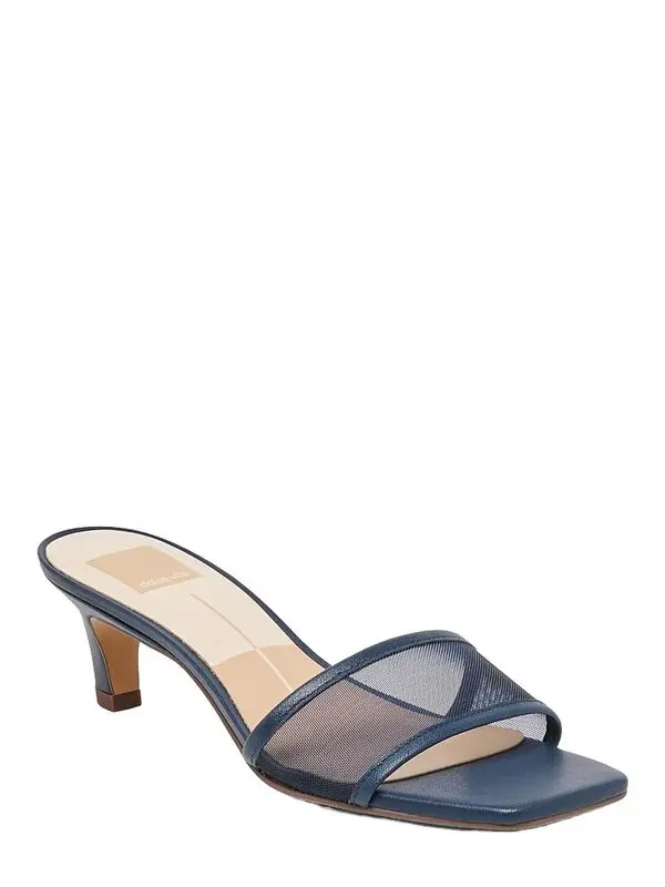 Dolce Vita Rexa Mesh Sandals - Navy Mesh
