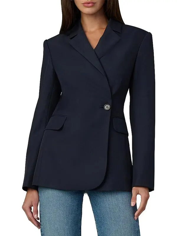 Joe's Jeans The Mecah Wrap Blazer - Navy