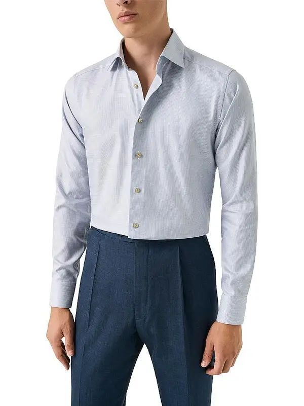 Eton Slim Fit Dress Shirt - Light Blue