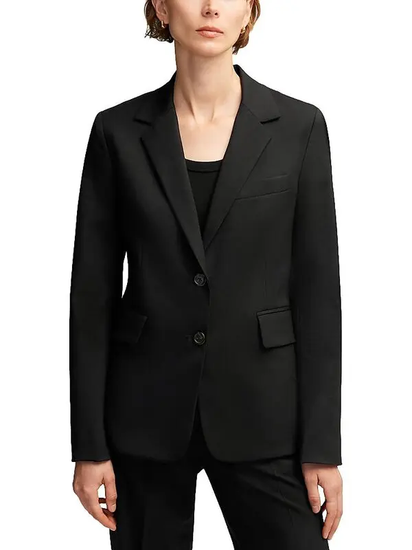 ARGENT Copain Double Button Blazer - Black