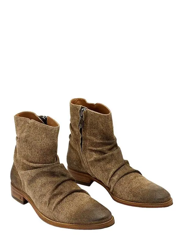 John Varvatos Morrison Sharpei Boots - Chestnut