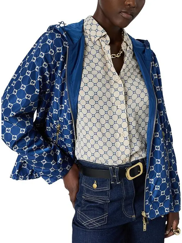 Gerard Darel Juline Reversible Jacket - Navy