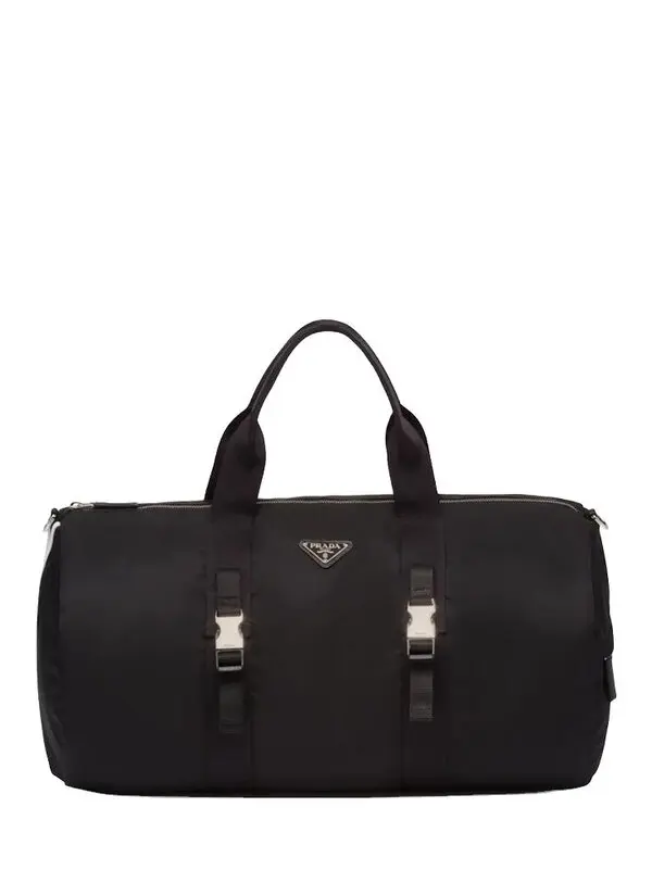 Prada Adidas Renylon Duffle Bag - Black
