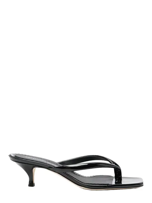 Ermanno Scervino Thong Strap Sandals - Black