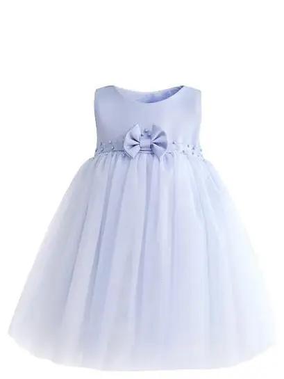 TULLEEN Lace Petal Gown - Blue