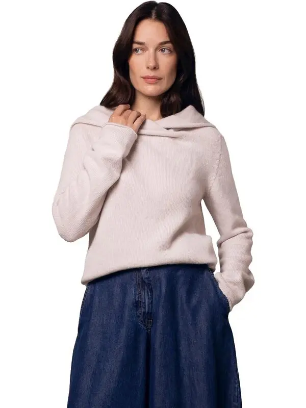 CELTIC & CO. Collared Slouch Jumper - Swansdown