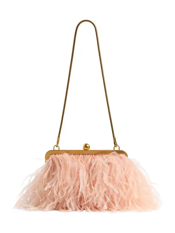 Khaite Lilith Chain Evening Bag - Pink