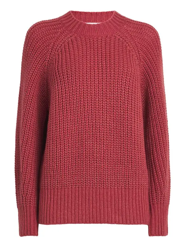 JOSEPH Wool-cashmere-silk Palmer Sweater - Pink