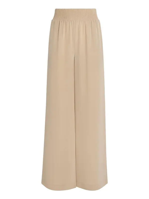 JOSEPH Nour Wide-leg Trousers - Pink