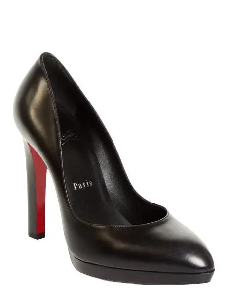 CHRISTIAN LOUBOUTIN Fannylove Alta Pump - Black