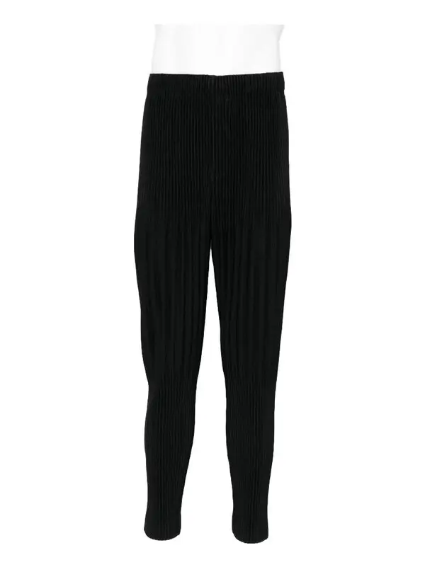 Issey Miyake Pleated Trousers - Black