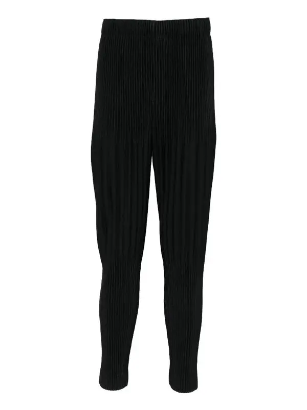 Issey Miyake Pleated Trousers - Black