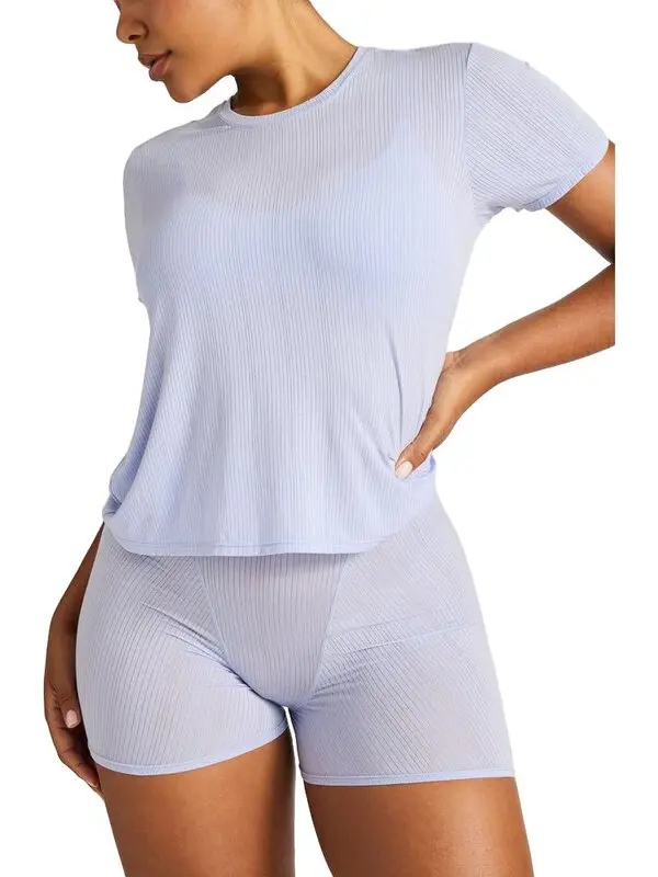 NEGATIVE UNDERWEAR Oversized Boyfriend Tee - Muse