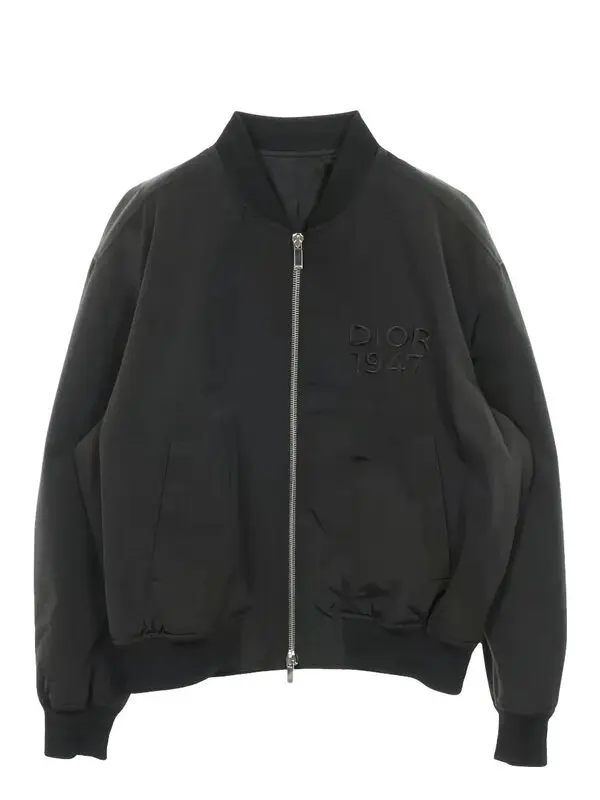 Dior Zip-up Bomber Jacket - Black