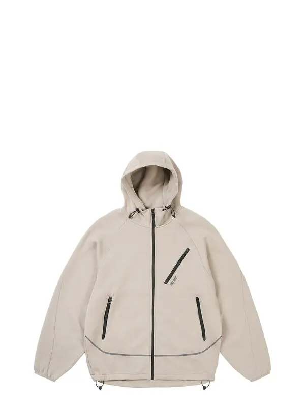 PALACE Sporty Zip Hood - Grey