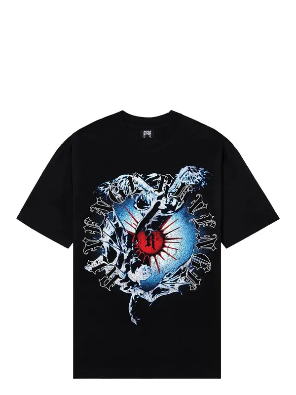 REVENGE Angel Deciple Tee - Black